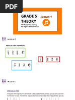 Discovering Music Theory Grade 1 | PDF