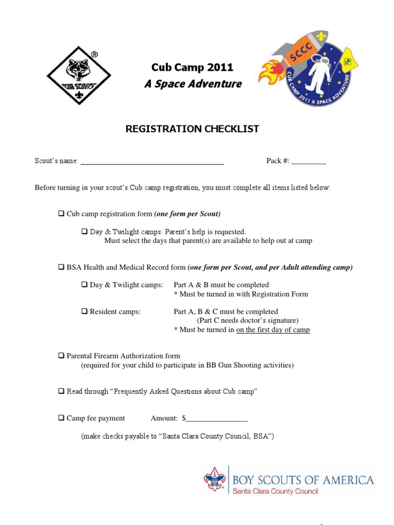 A Week of Adventure Awaits: Registration Details and FAQs for Cub Camp ...