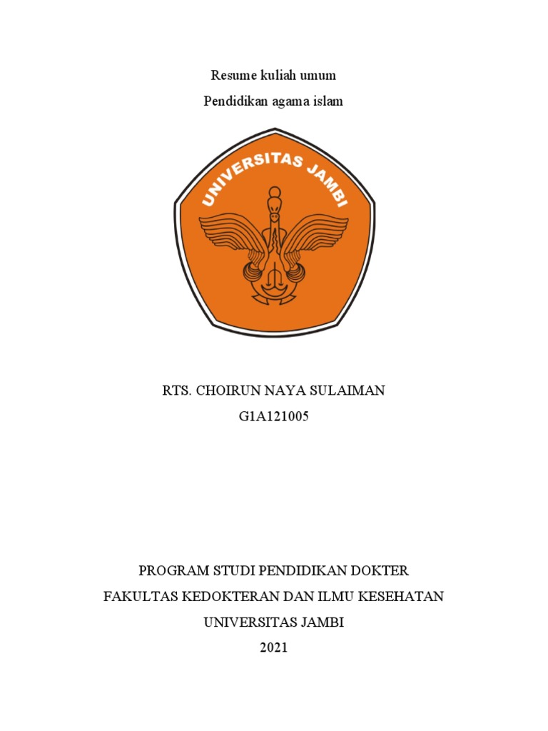 Resume Kuliah Umum | PDF