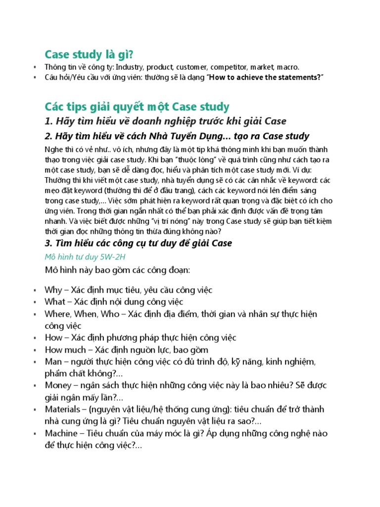 Case Study | PDF