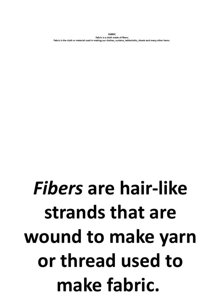 Types of Fabrics and Their Uses | PDF | Textiles | Silk
