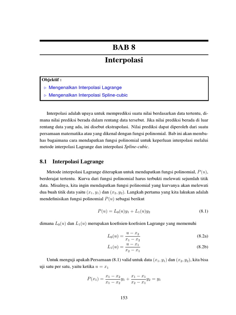 Interpolasi | PDF