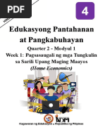 Epp 4 Kagamitan Sa Katawan | PDF