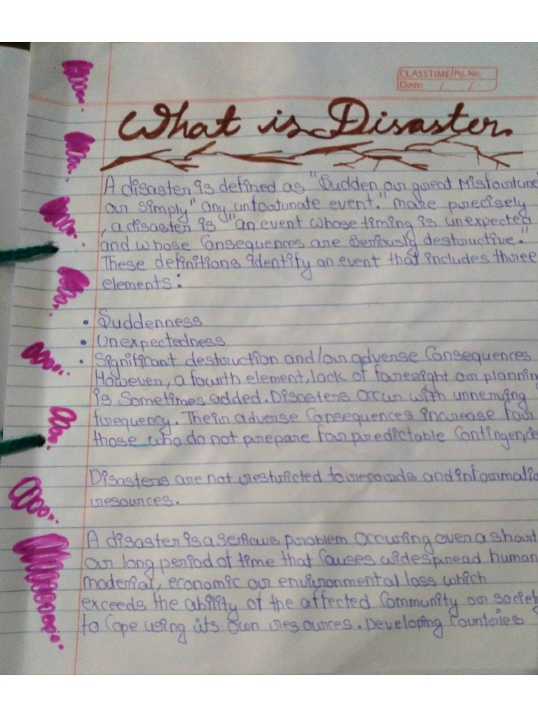 Disaster Management Project | PDF