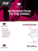 Basic Wine Knowledge | PDF | Wine | Winemaking