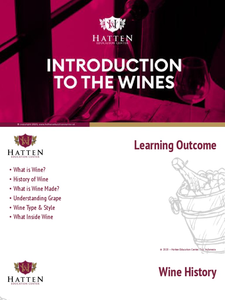 Introduction to Basic Wine Knowledge | PDF | Wine | Grape