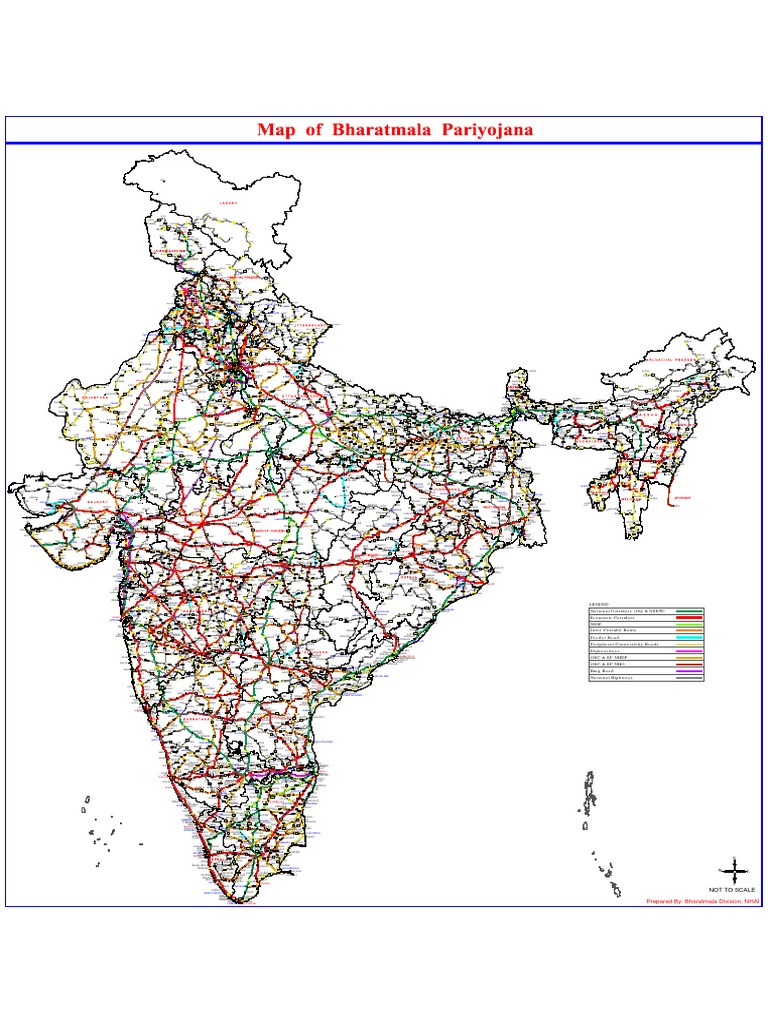 Bharat Mala Project Route Overview | PDF