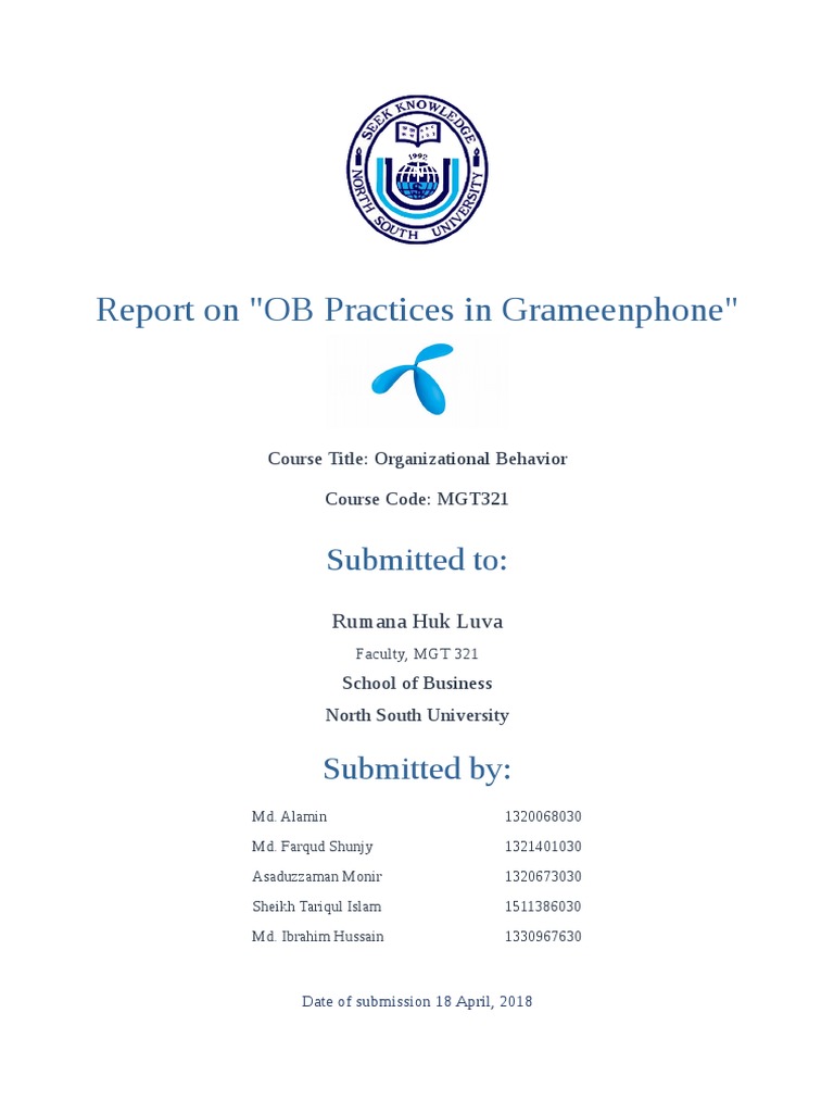 GP Ob | PDF | Power (Social And Political) | Leadership