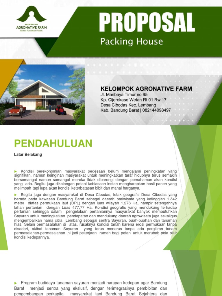 Proposal Packing House | PDF
