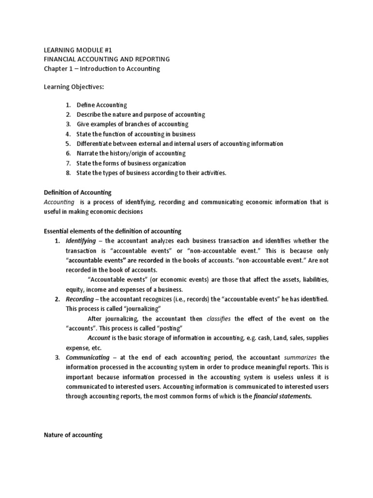 Introduction to Financial Accounting | PDF | Accounting | Investing