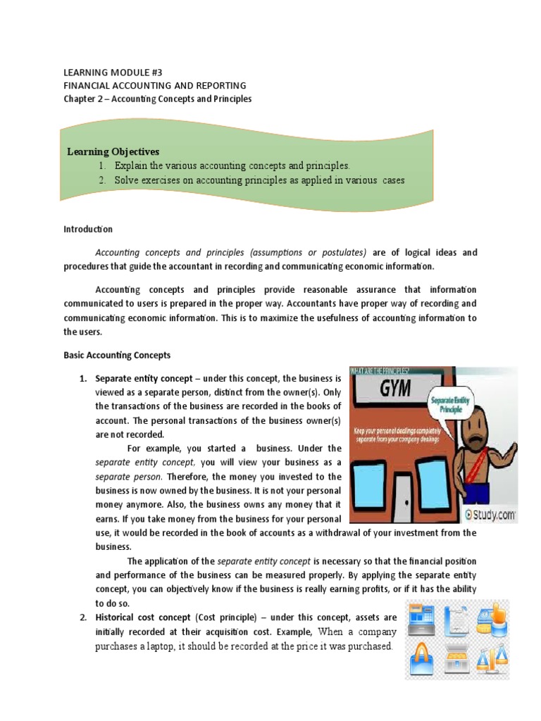 MODULE 3-Financial Accounting and Reporting | PDF | Accounting ...
