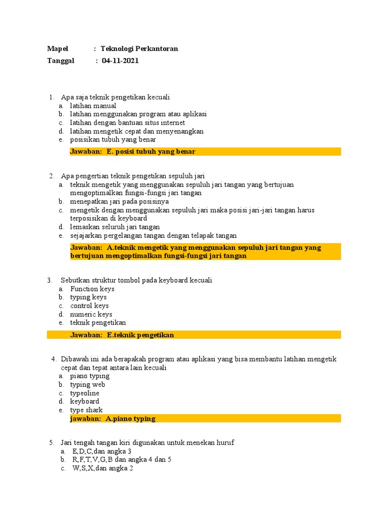 Tugas TEKPER (PG) | PDF | Seni & Disiplin Bahasa | Komputer