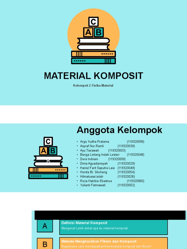 Pengenalan Material Komposit dan Aplikasinya | PDF