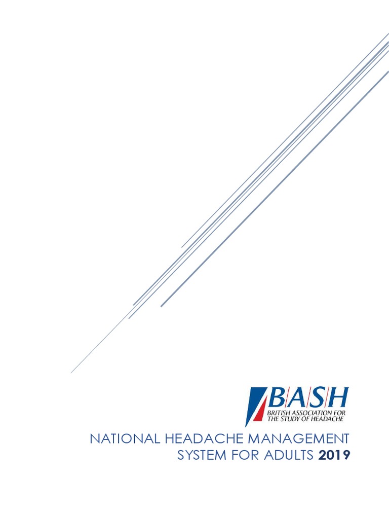 BASH Headache Management | PDF | Headache | Migraine