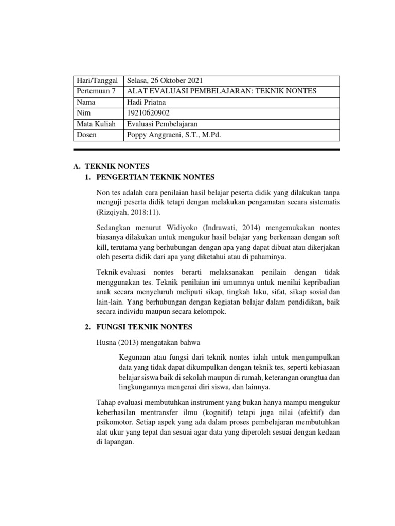 Resume P7 - Hadi Priatna | PDF