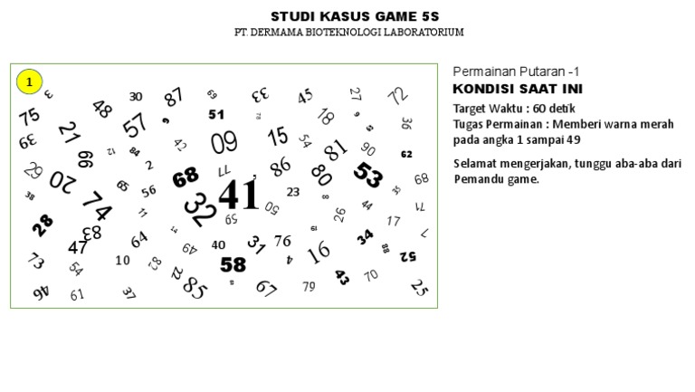 Game 5S - Level 1 | PDF