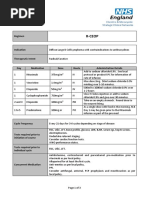 BFM Protocol | PDF | Intravenous Therapy | Diseases And Disorders