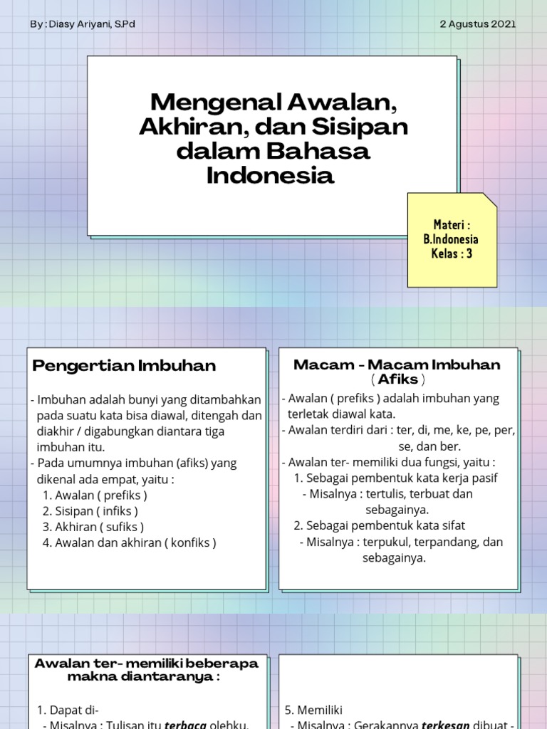 IMBUHAN | PDF
