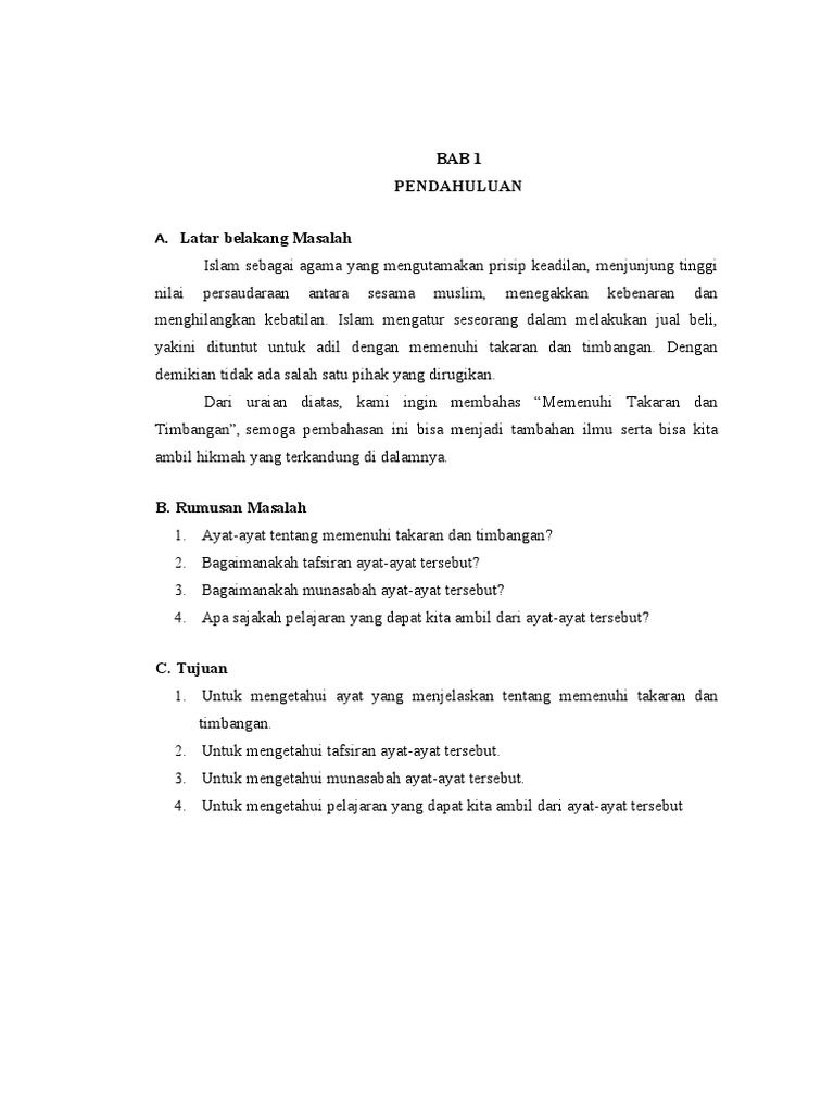 Makalah Tafsir Ahkam Muamalah II Q.S Al-Isra Ayat 34 | PDF