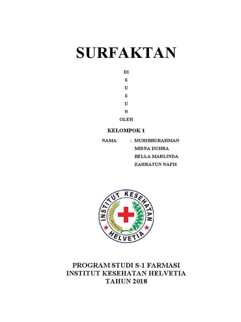 Makalah Surfaktan | PDF
