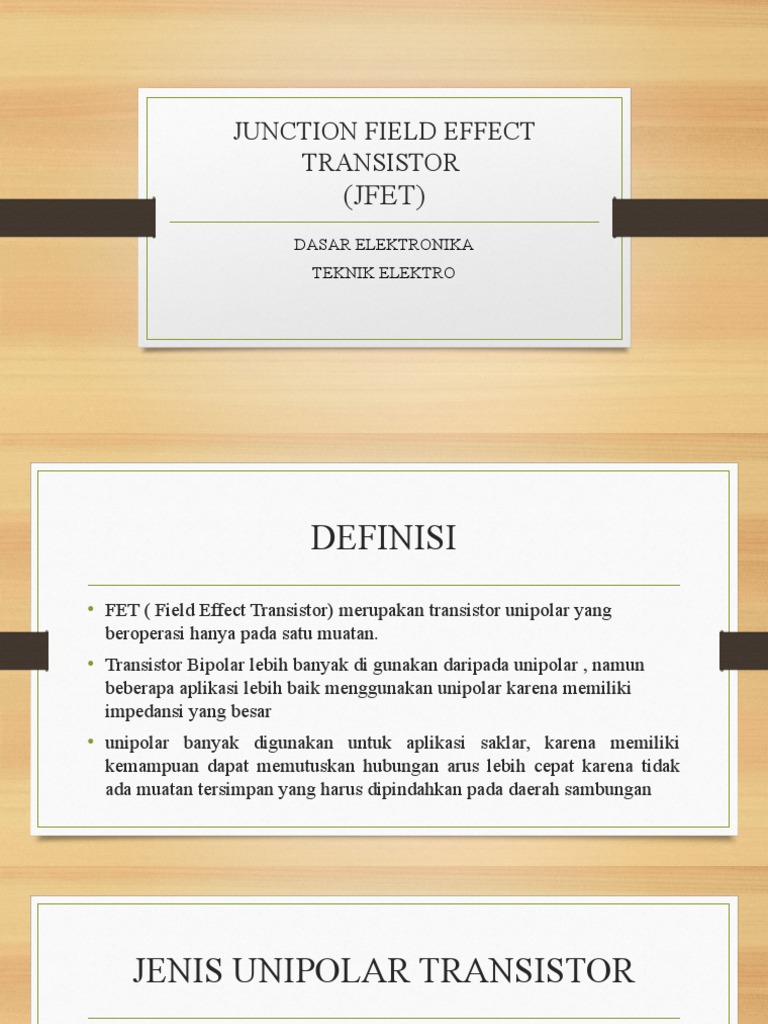 Field Effect Transistor (Fet) | PDF