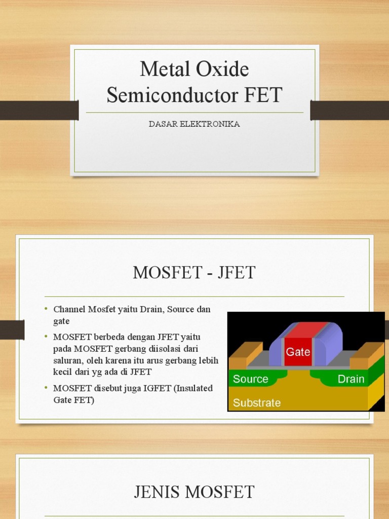 Metal Oxide Semiconductor FET | PDF