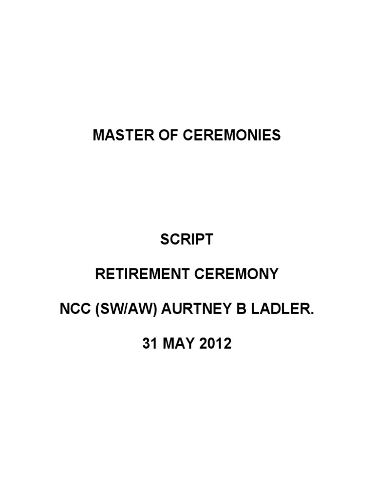 Script | PDF | United States Navy | Military