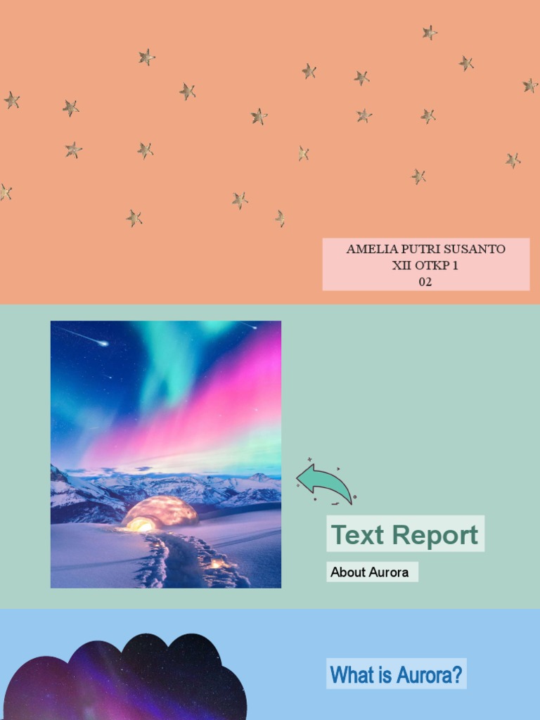 Amelia Putri Susanto - XII OTKP 1 - Report Text Aurora | PDF | History