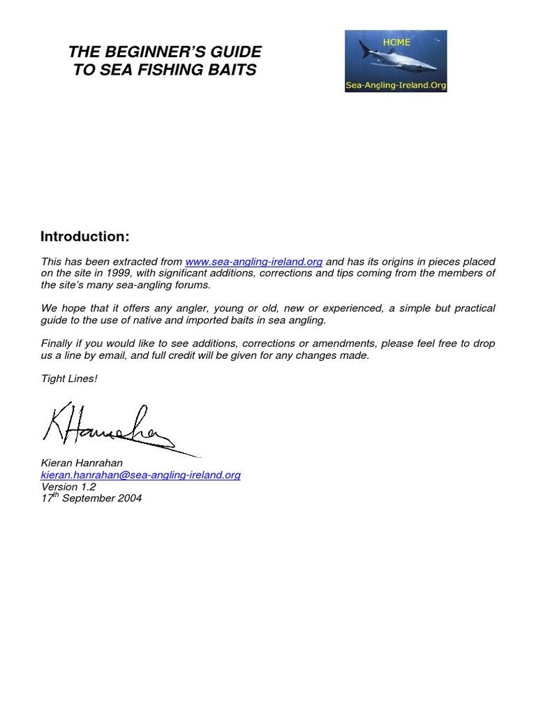 Book of Bait | PDF | Angling | Crab