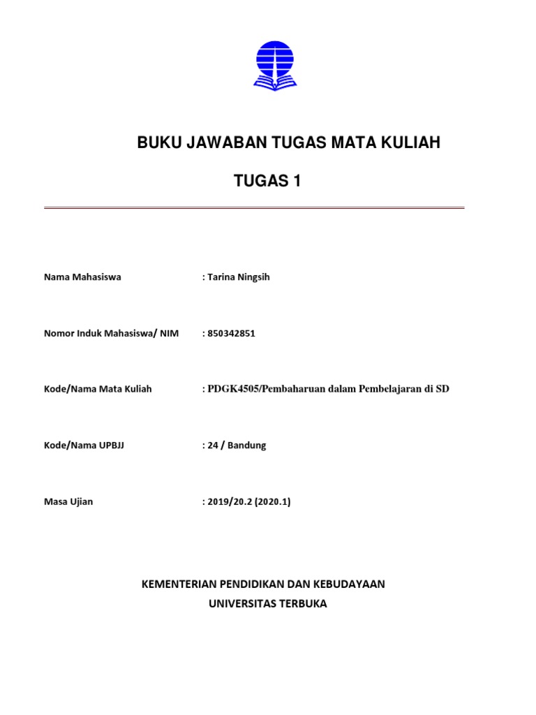 BJT PDGK4505 Tugas1 | PDF