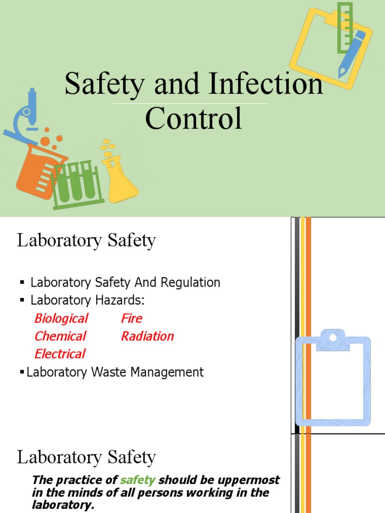 Laboratory1 Safety and Infection Control | PDF | Personal Protective ...