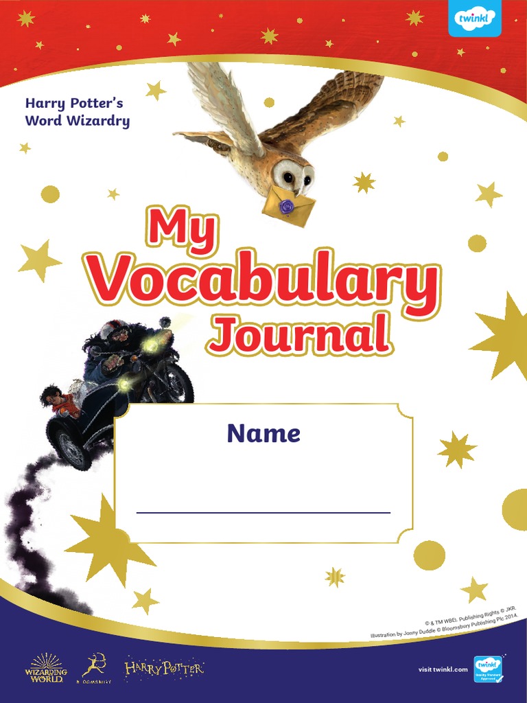 Harry Potters Word Wizardry Vocabulary Journal | PDF
