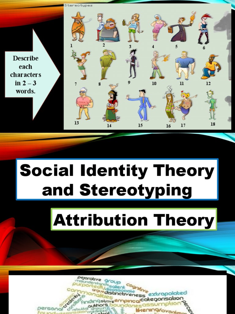 Social Identity Theory and Stereotyping | PDF | Bias | Stereotypes