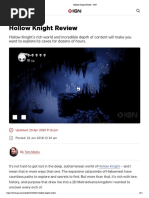 Hollow Knight Interactive Map - Godmaster | PDF