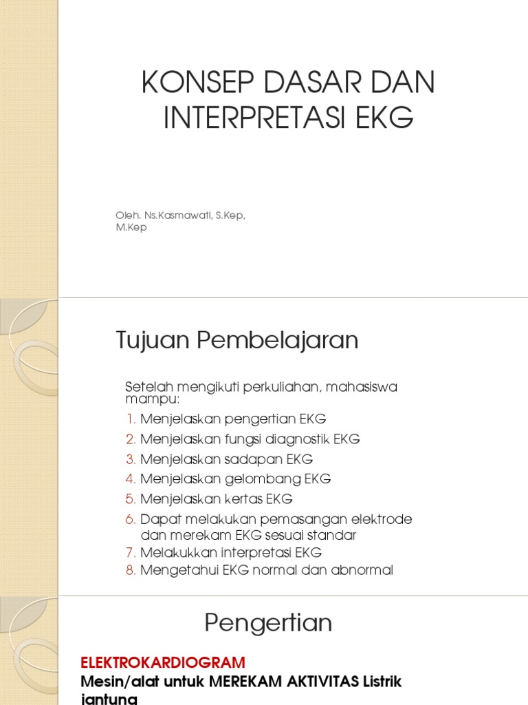 Interpretasi EKG | PDF