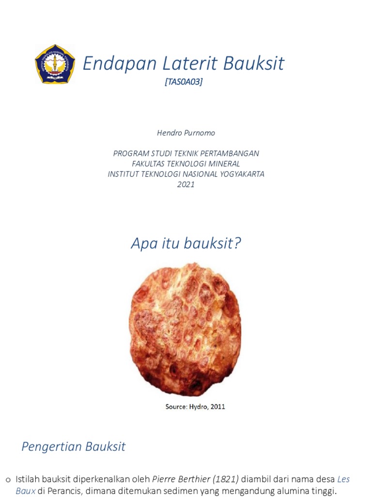 Endapan Bauxite | PDF | Seni