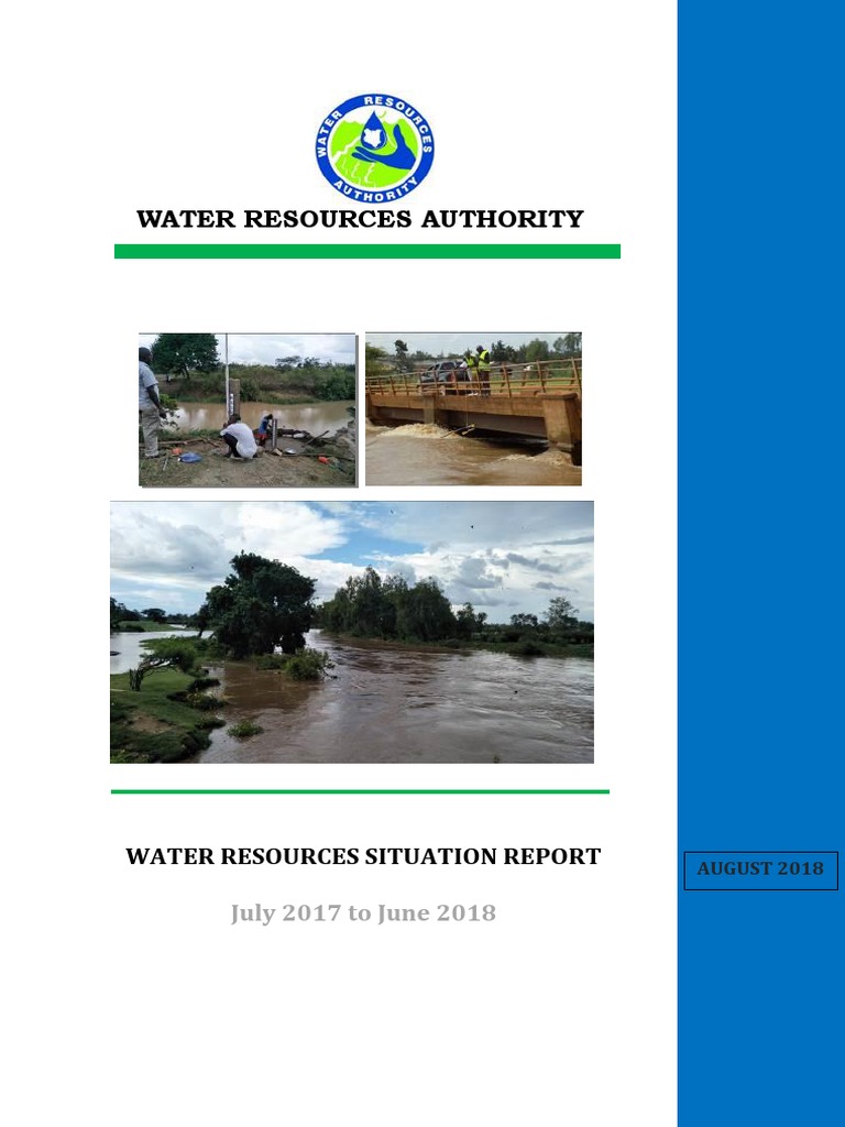 National Water Situation Report - 2017 18 | PDF | Drainage Basin ...