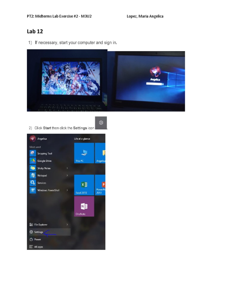 pt2 Midterms Lab Exercise 2 - M3u2 | PDF