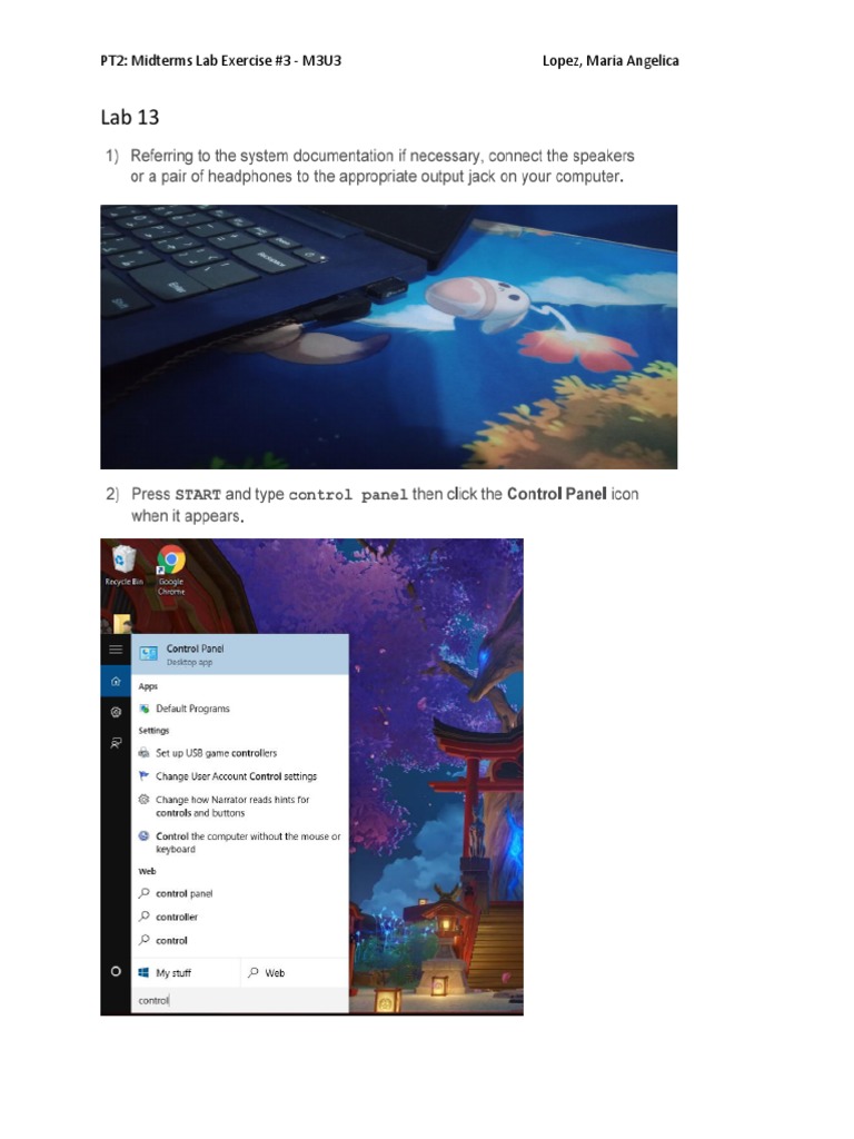 pt2 Midterms Lab Exercise 3 - M3u3 | PDF