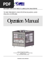 The Manual For The Packaging Machine | PDF | Weight | Machines