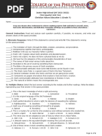 Grade 7 Answer Key | PDF