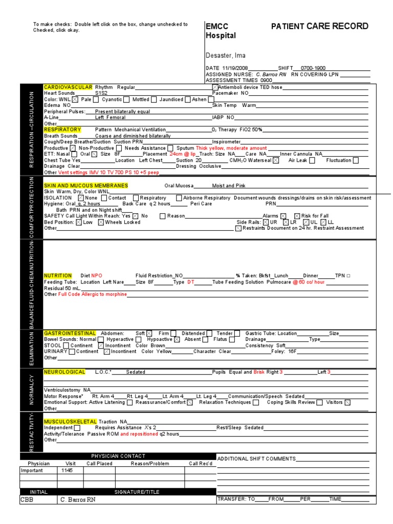 Emcc Patient Hospital: Desaster, Ima | PDF | Health Care | Urinary ...