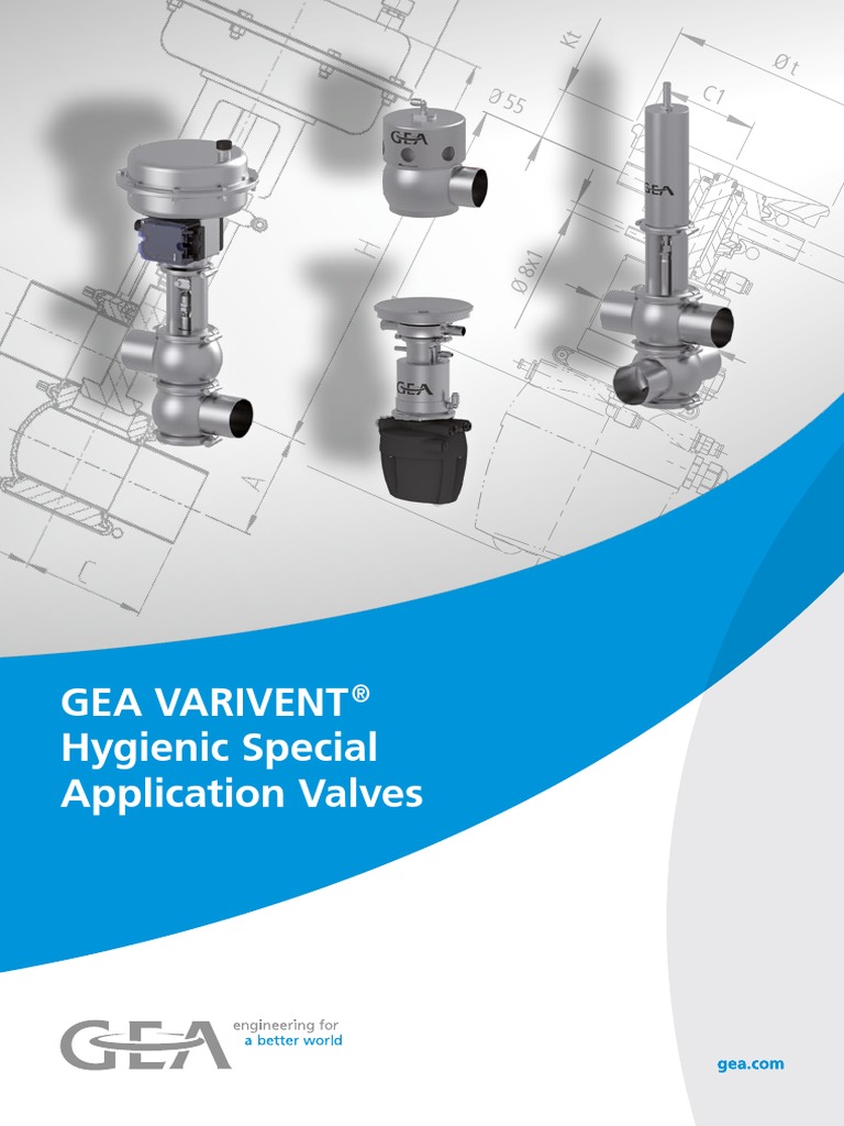 Gea Varivent Hygienic Special Application Valves 262509 | PDF | Valve ...