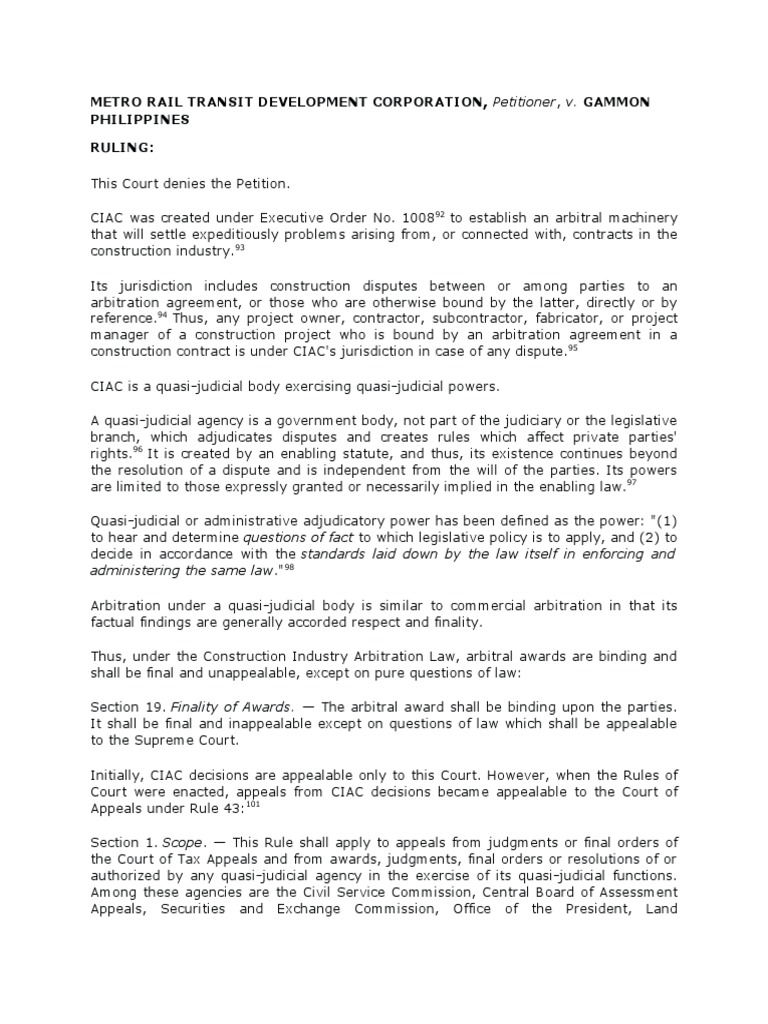 Adr Cases | PDF | Arbitration | Jurisdiction