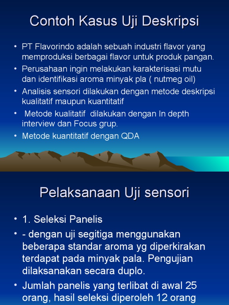 Uji Deskriptif 2 | PDF