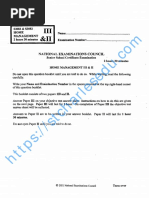 Technical Drawing NECO Past Questions Paper 3 & 4 | PDF