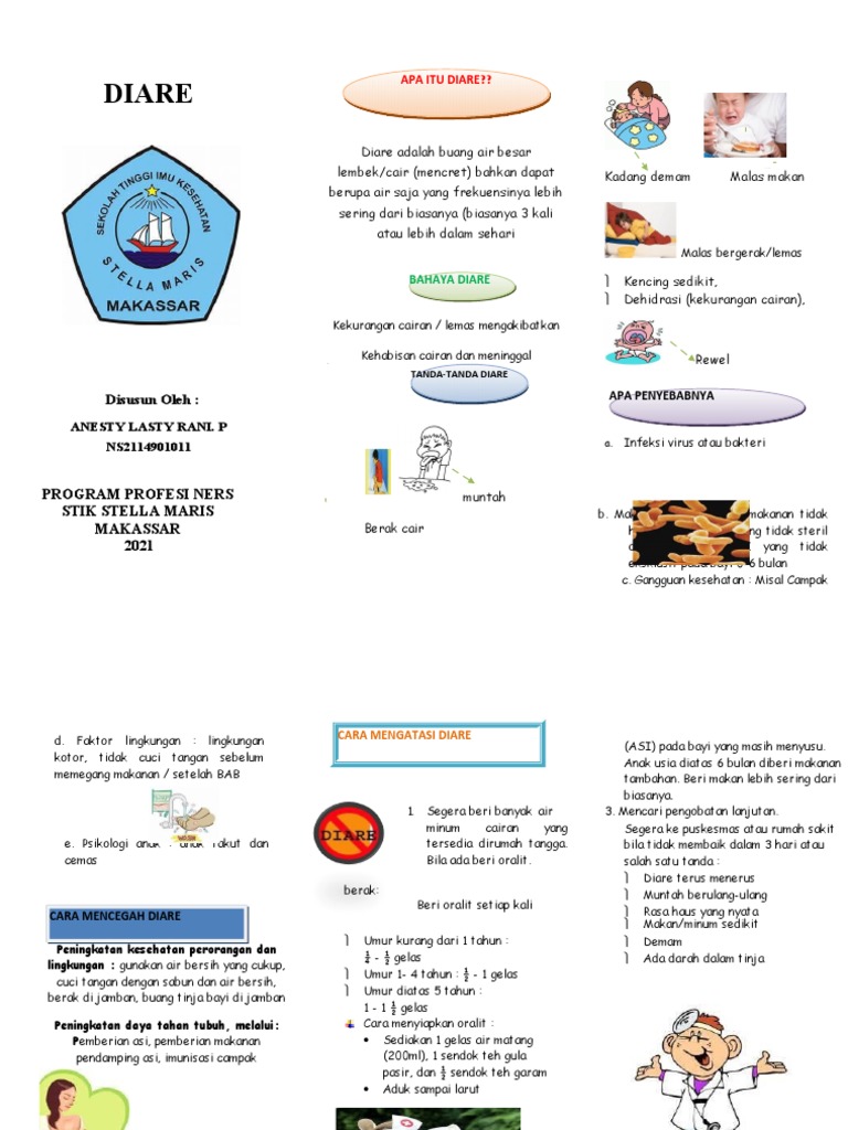 Leaflet Diare | PDF