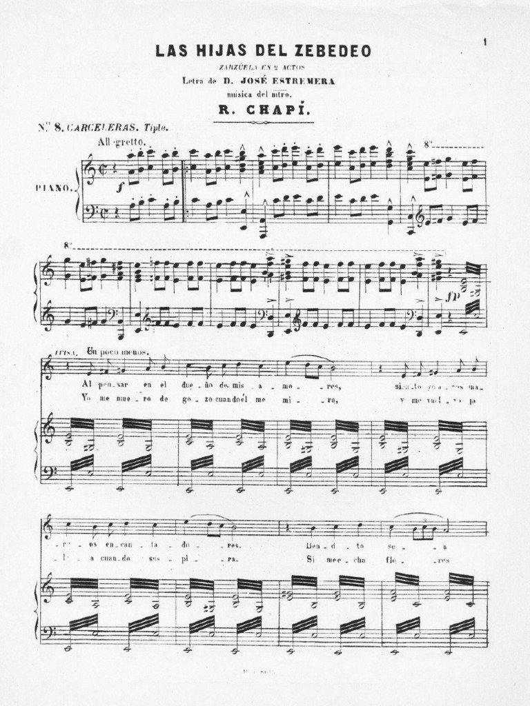 Las Hijas Del Zebedeo | PDF