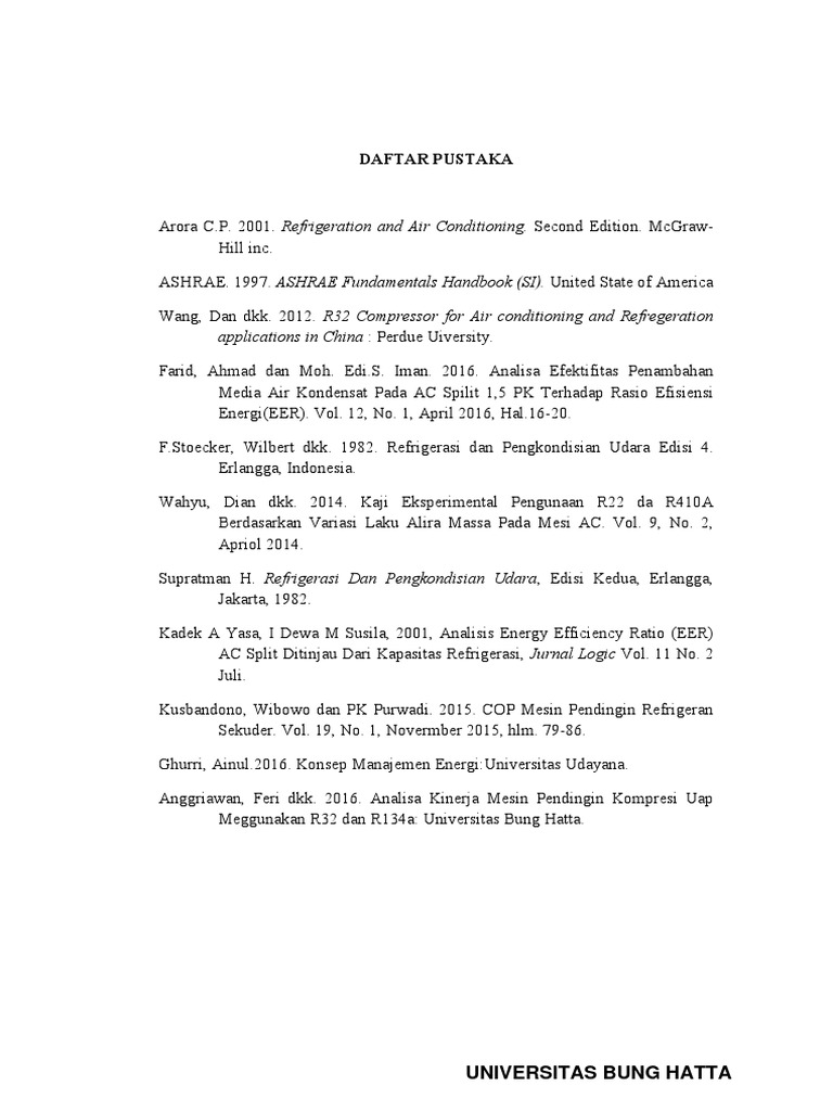51 Indra Nofrizal 1510017211027 Daftar Pustaka | PDF | Sains & Matematika