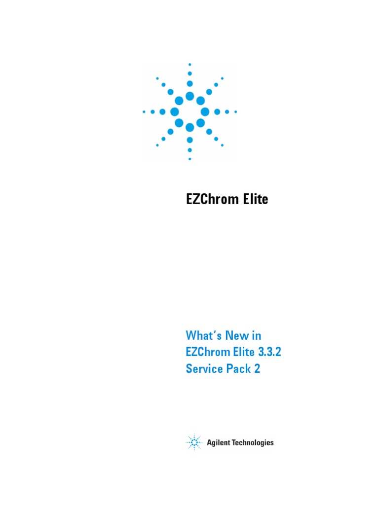 What S New in Ezchrom Elite 3 3 2 Sp2 | PDF | Windows Xp | Parameter ...